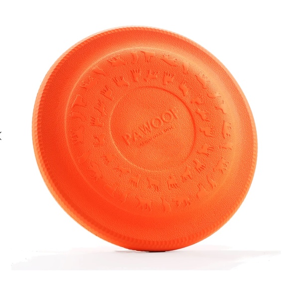 PAWOOF | Dog | Aerofoam Disc By Pawoof 7 Soft Durable Orange Dog Flying ...